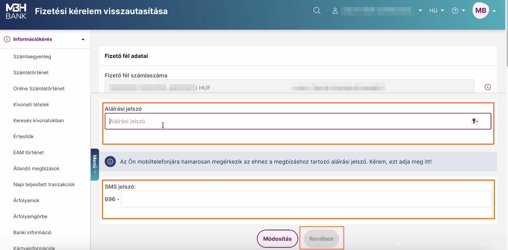 MBH Bank (korábban MKB Bank) qvik-kérelem elfogadása
